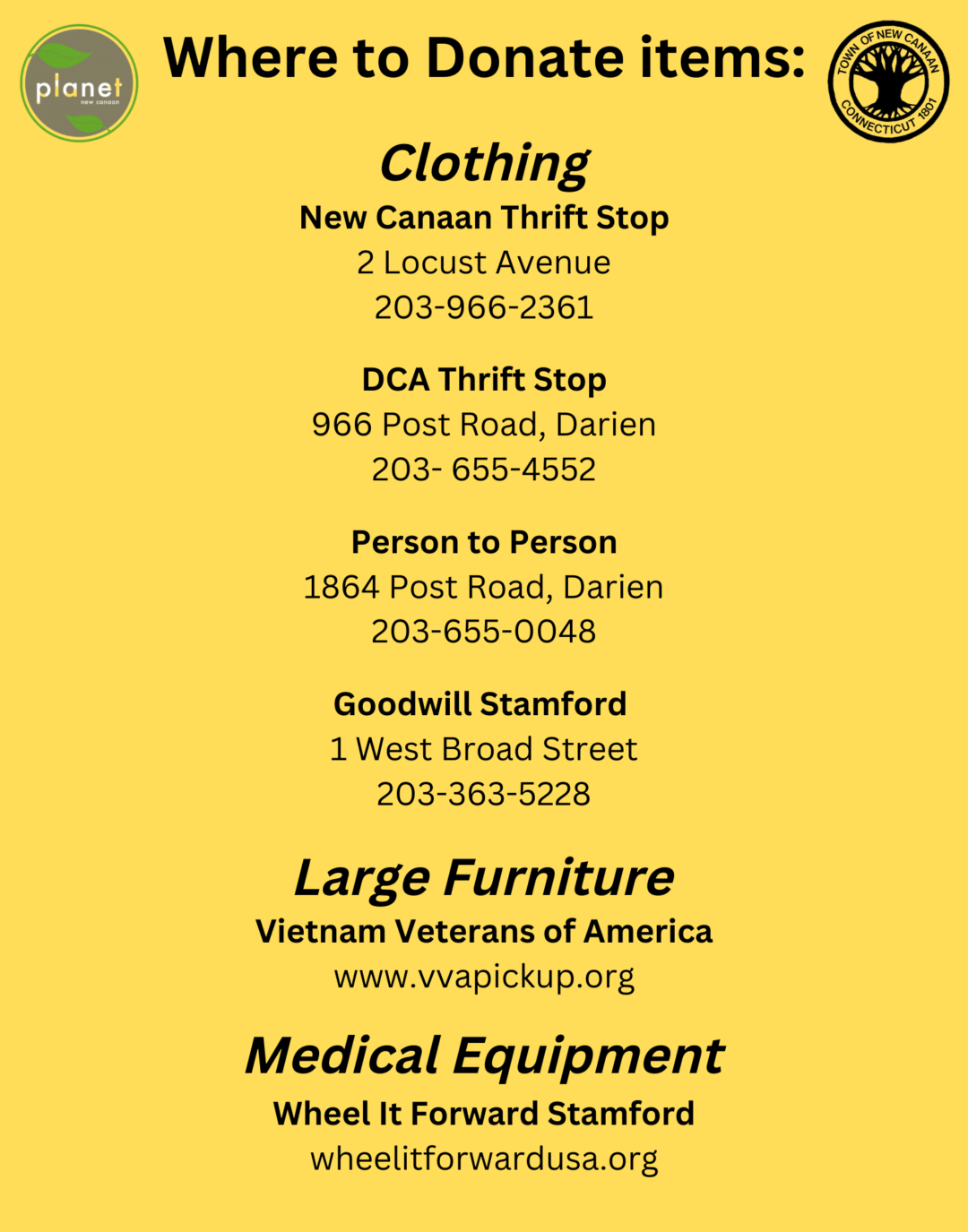 Swap Shop - Planet New Canaan