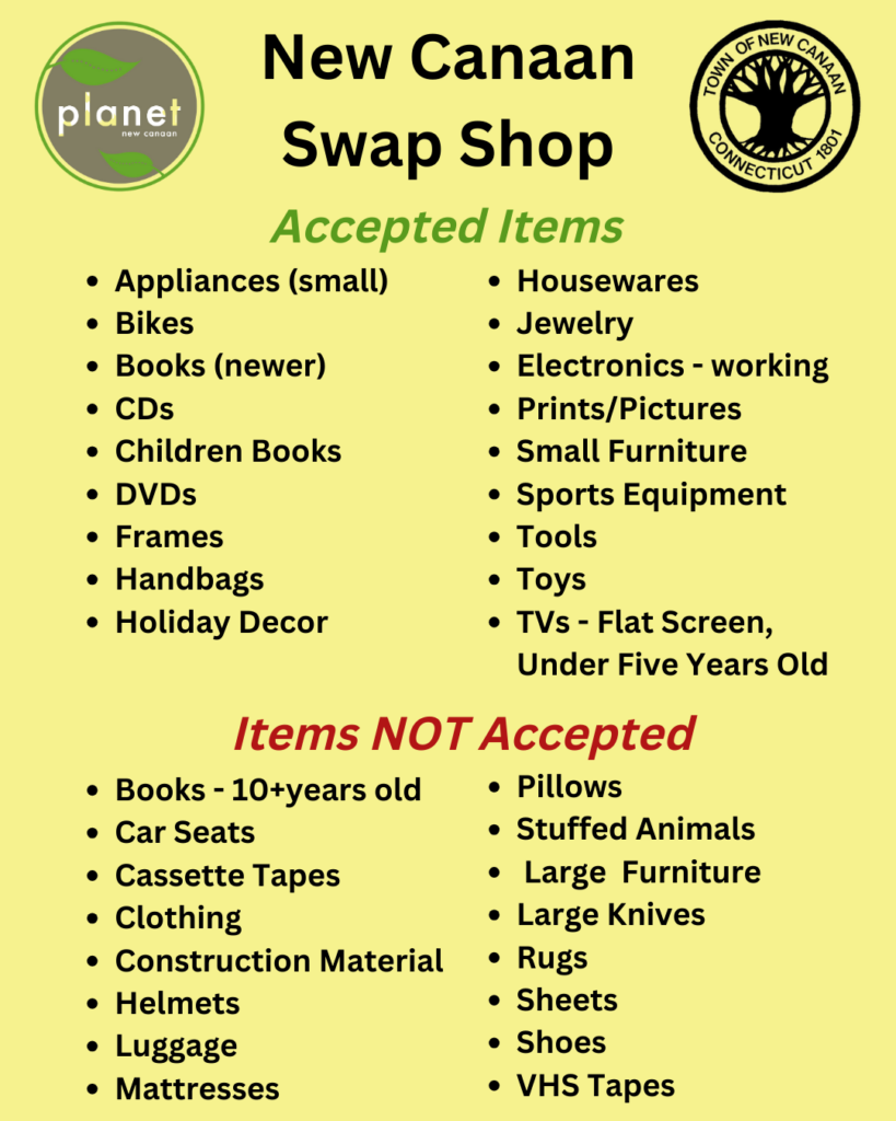 Swap Shop - Planet New Canaan